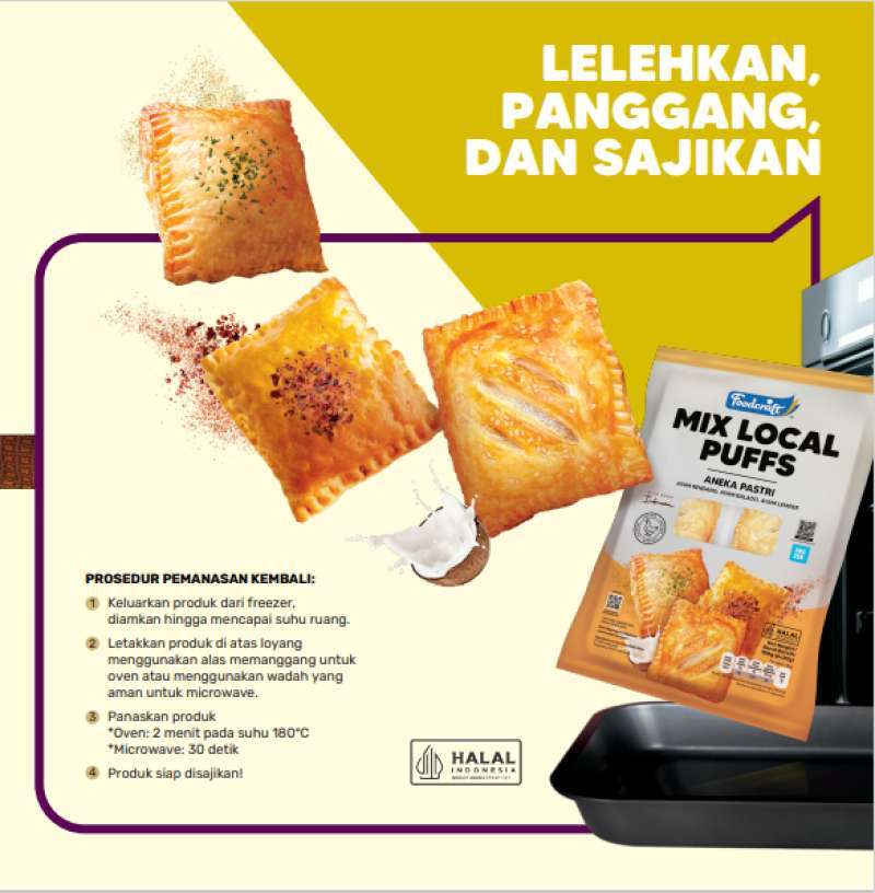 Promo (Bundle) Foodcraft French Fries Series X Pastry Local Puffs ...