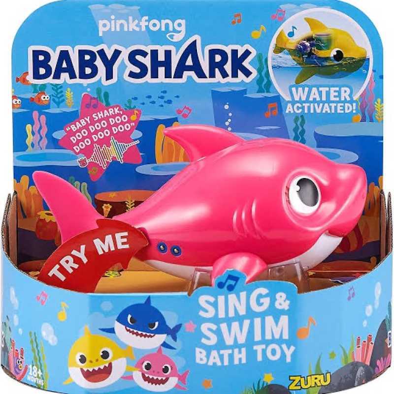 Promo ROBO ALIVE JUNIOR ZURU PINKFONG BABY SHARK SING SWIM BATH TOY ...