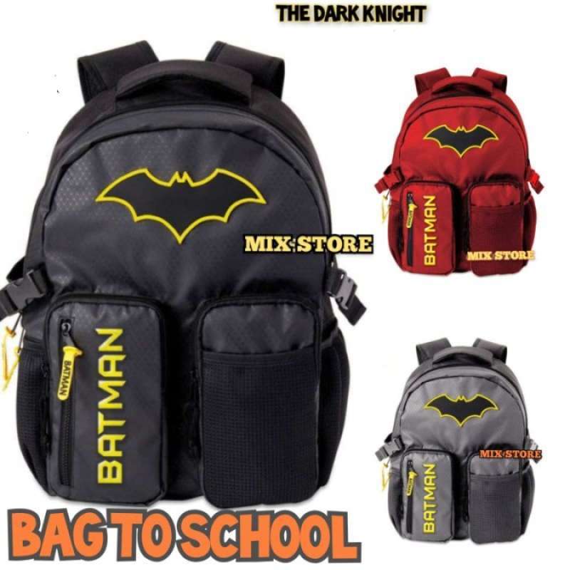 Jual Tas Anak Laki Laki Sekolah Paud Tk Sd Kartun Karakter Gambar Batman di Seller Retail Indo ...