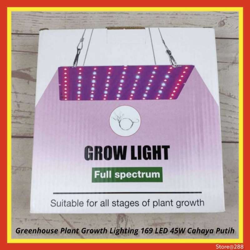 Promo LAMPU LED GROWLIGHT FULLSPECTRUM HIDROPONIK TANAMAN PHYTOLAMP ...