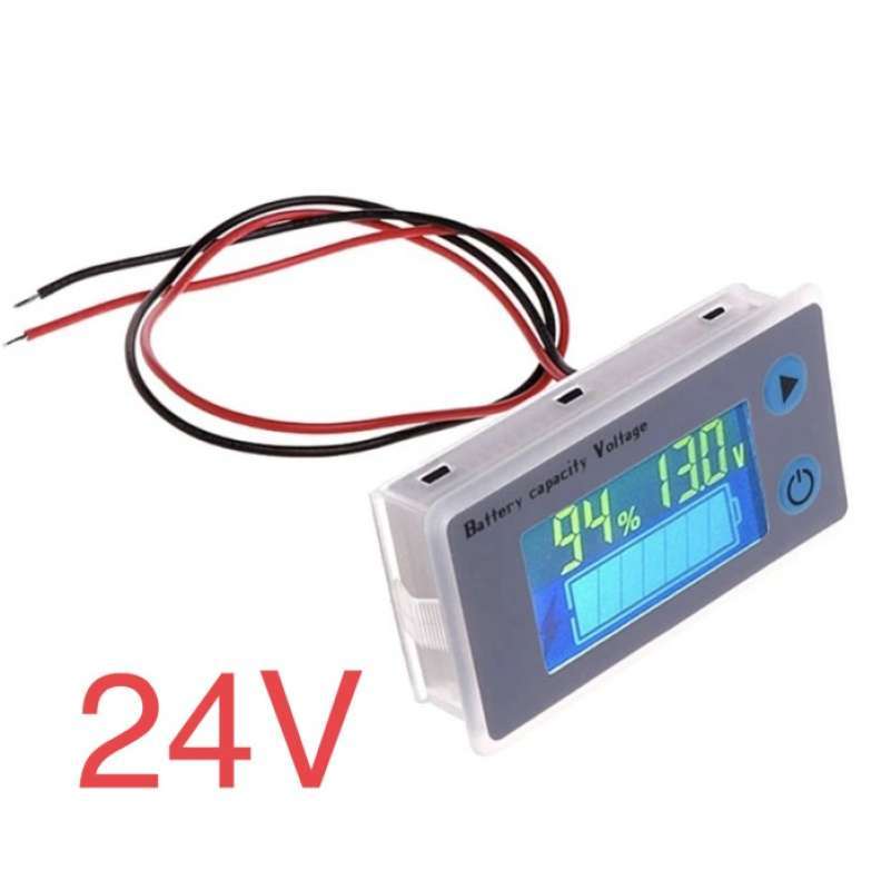Promo Tester 24V DC Kapasitas Aki Battery Capacity Voltage Meter Volt ...