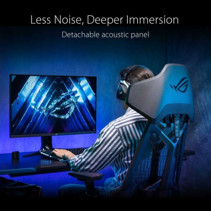 Jual ASUS ROG Destrier Ergo Gaming Chair with futuristic cyborg ...