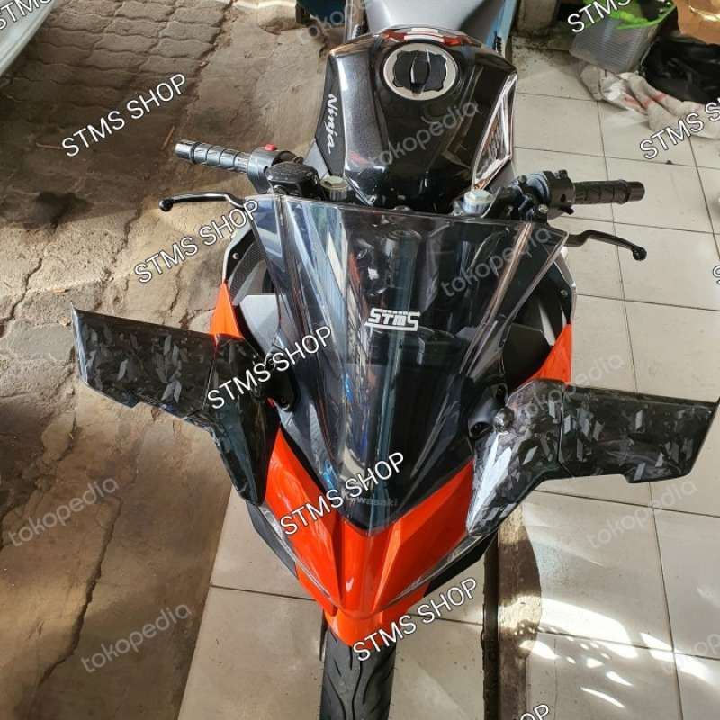Promo SPION WINGLET H2R CARBON KEVLAR. STMS PROJECT NINJA 250FI.CBR.R15 ...