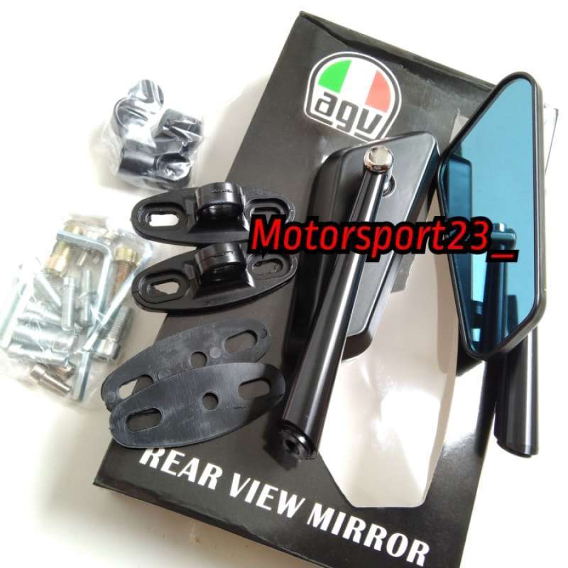 Promo SPION CIRCUIT SPION MOTOR SIRKUIT AGV CNC KACA BIRU Diskon 50% di ...