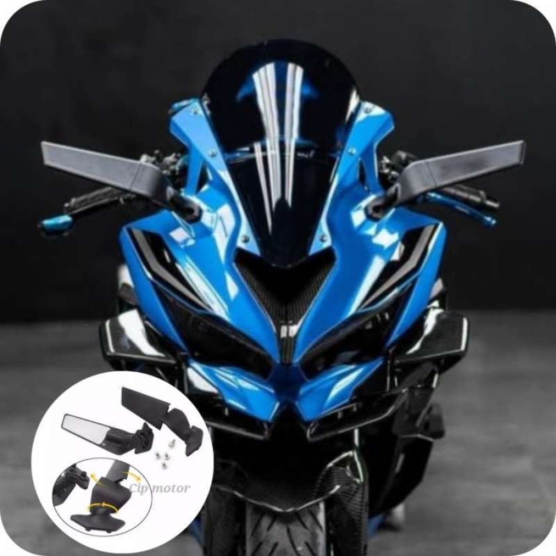 Promo SPION WINGLET STEALTH CBR250RR NINJA R25 R15 GSX CBR 150R Diskon ...