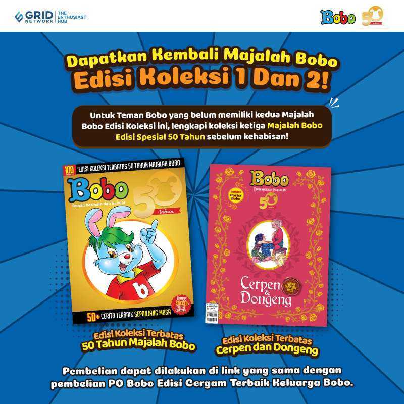 Jual (pre Order) Edisi Koleksi Terbatas Cergam Terbaik Keluarga Bobo Di Seller Sirkulasi Kg ...