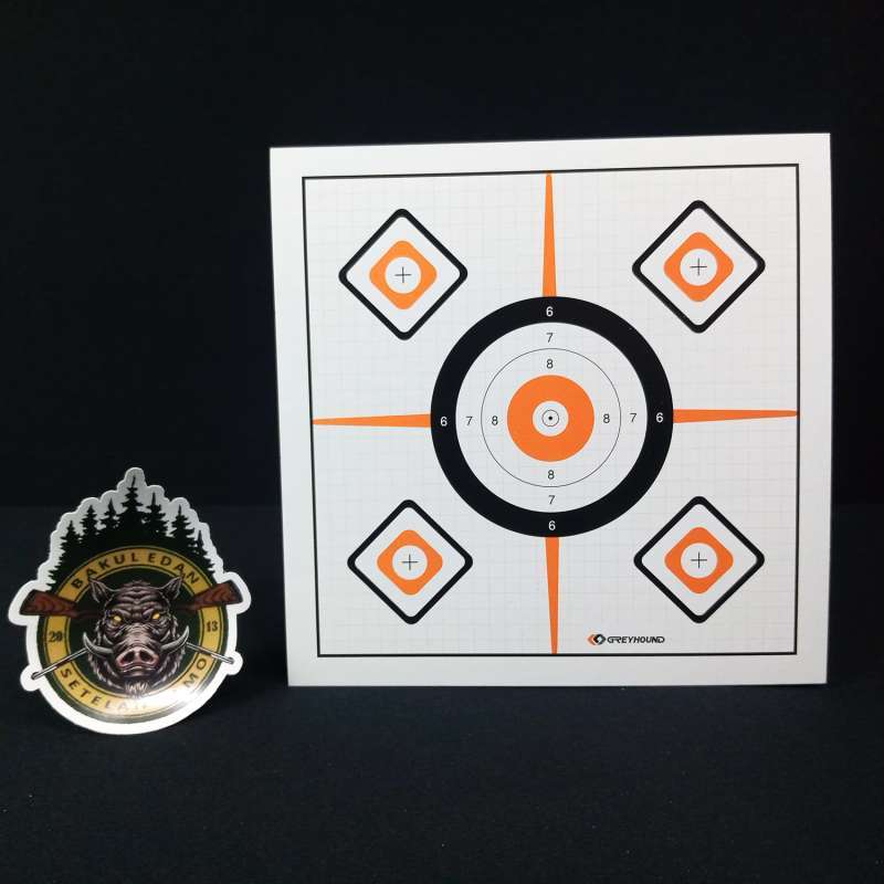 Promo TARGET KERTAS 17X17 CM WARNA - KERTAS SASARAN GREYHOUND ...