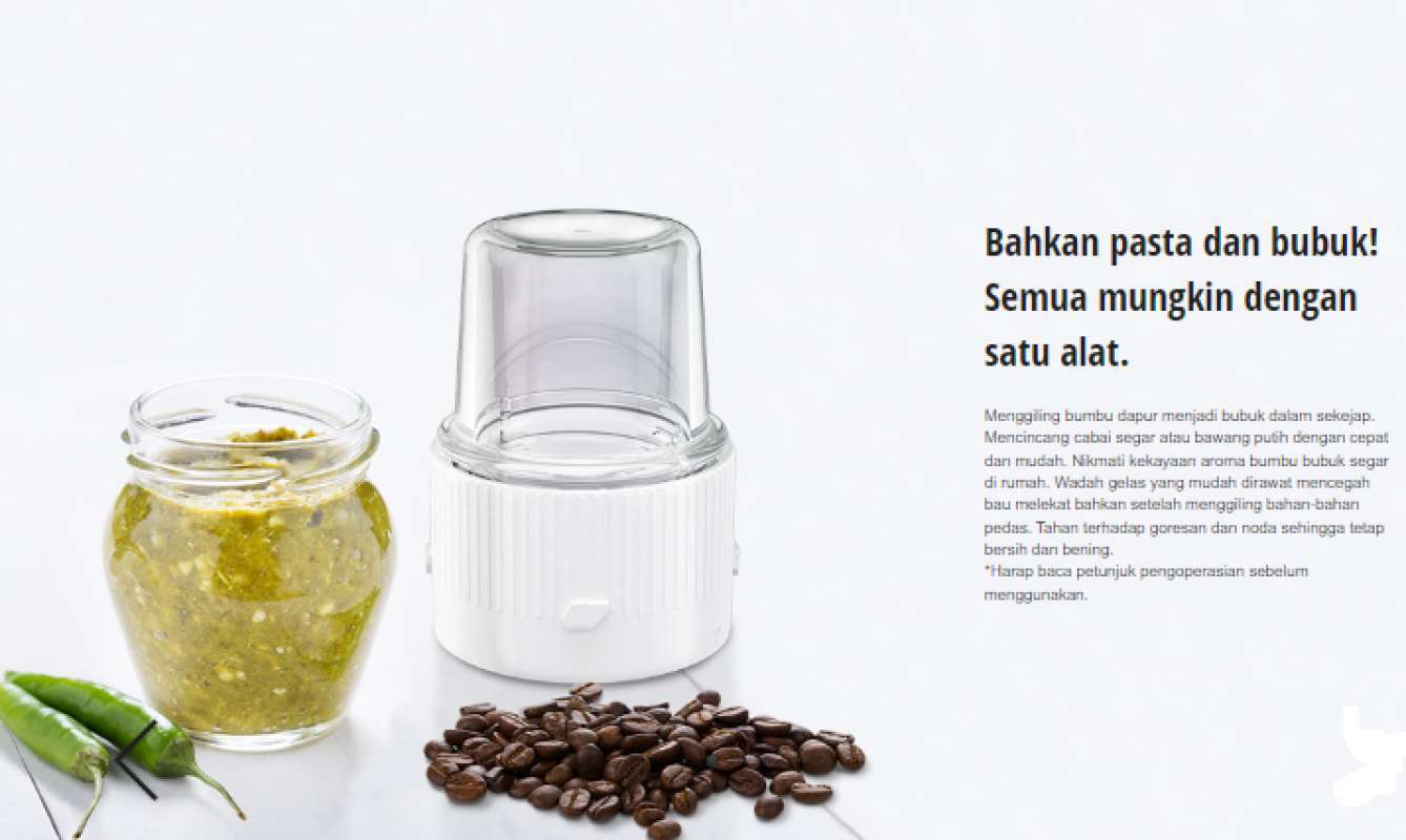 Jual Panasonic Blender Glass 1l 280 Watt Mxe310wsr Pelumat Gelas Mxe-310-wsr Low Watt Original ...