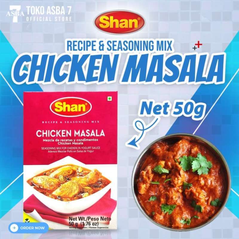 Jual Shan Chicken Masala 50g Di Seller Toko Asba7 - Bidaracina, Kota ...