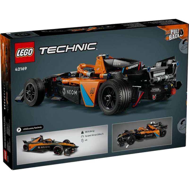 Jual Lego Technic 42169 Neom Mclaren Formula E Race Car (452 Pieces ...