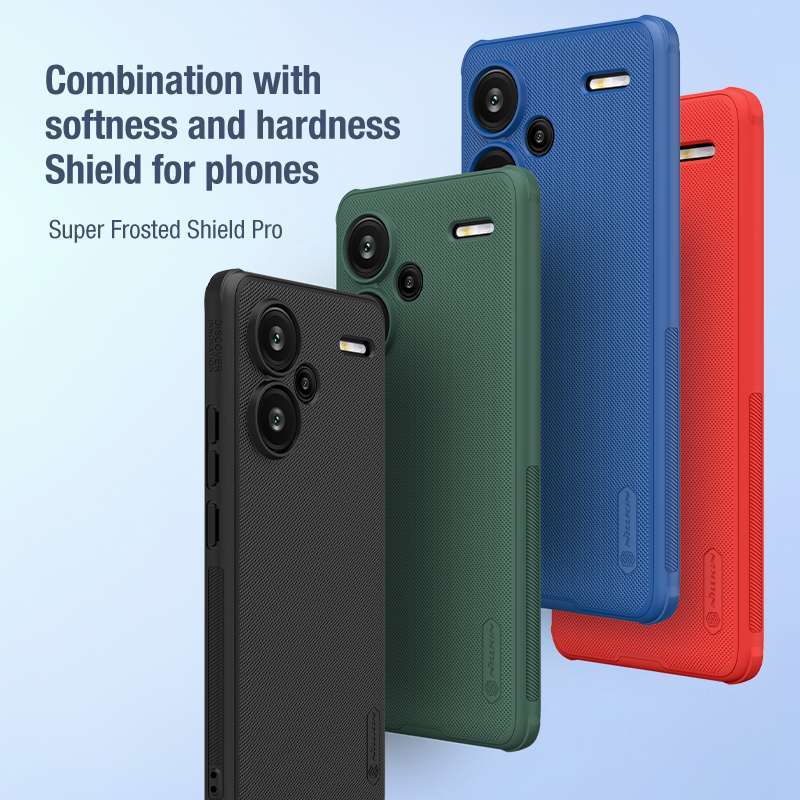 Promo Case Xiaomi Redmi Note 13 Pro Plus 5G NILLKIN Frosted Pro Hybrid ...