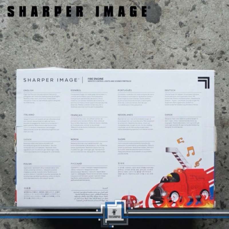 Jual Sharper Image Fire Engine Truck RC Light Sound Sirine STEM di ...