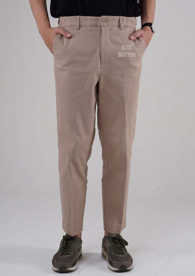 Promo BlueButton Smart Ankle Pants Formal Reguler Fit Stretch Celana ...