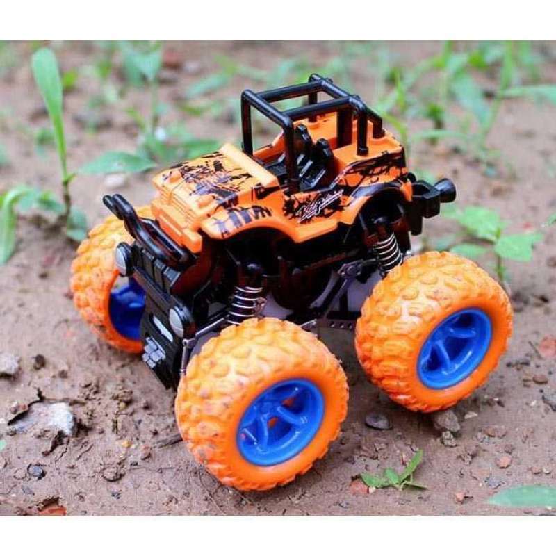 Promo Monster Zap Mainan Mobil Jip Off Road 4 Drive Inertial Bigfoot ...