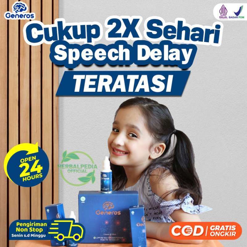 Promo () Generos Suplemen Vitamin Otak Anak Speech Delay/Stunting/Autis ... Promo () Generos Suplemen Vitamin Otak Anak Speech Delay/Stunting/Autis ...