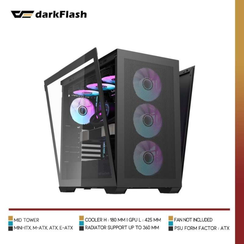 Jual Darkflash Dlx4000 Mesh | Selection Pc Case - Hitam Di Seller Nano Komputer - Nano Komputer ...