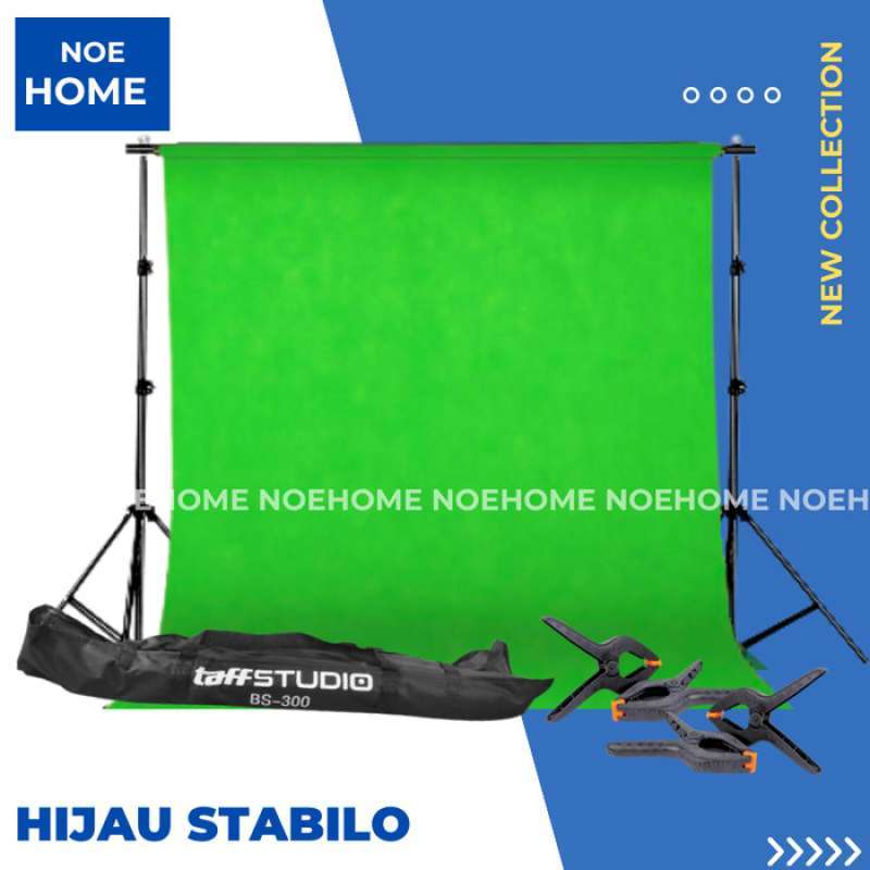 Promo Terbaik Stand Backdrop Paket Lengkap 3 Meter Bracket Studio Foto ...