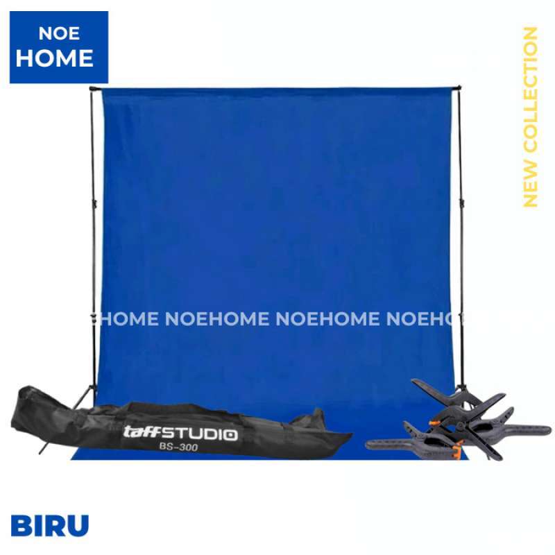 Promo Terbaik Stand Backdrop Paket Lengkap 3 Meter Bracket Studio Foto ...