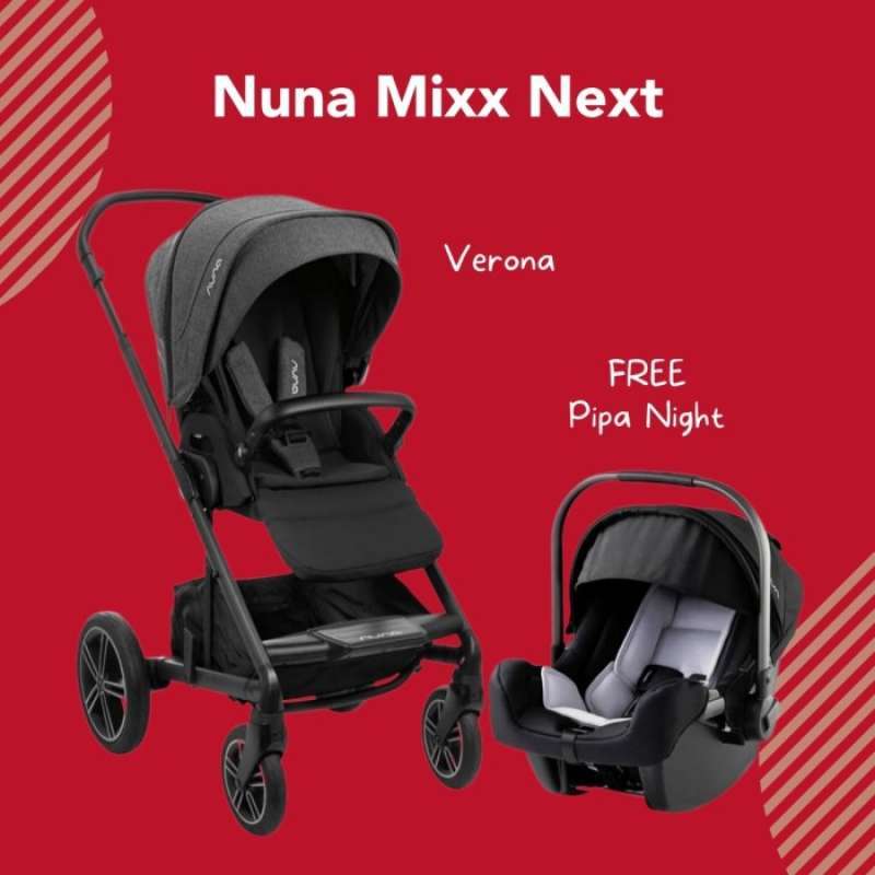 Promo Nuna Stroller Mixx Next- Stroller - Multicolor Verona W/ Pipa Diskon 20% di Seller ...