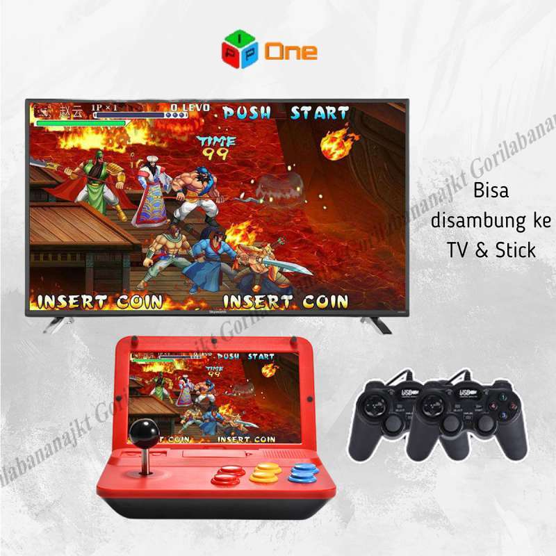 Jual Retro Arcade Mini Dingdong Portable 64 GB Console Game di Seller ...