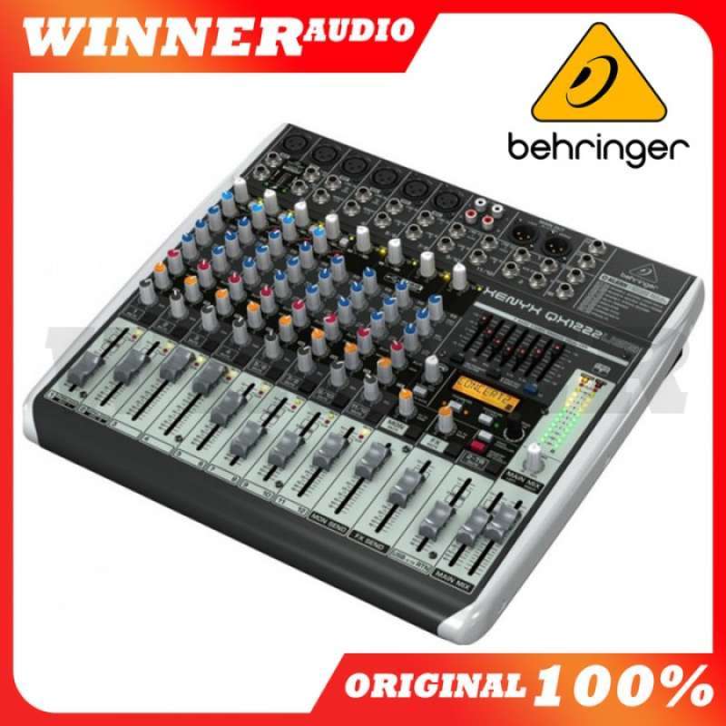 Promo Mixer Audio Audio Behringer Xenyx Qx 1222 Usb Original Diskon 23% ...