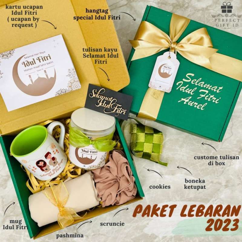 Promo Hampers Idul Fitri Lebaran Ramadhan - Paket G, Pkaiucapan+nama ...