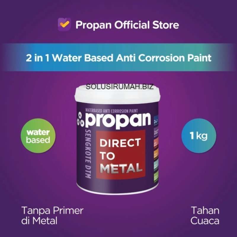 Jual Cat Galvanis 1pail 1 Kg Anti Karat Waterbased Propan Sengkote Wb ...