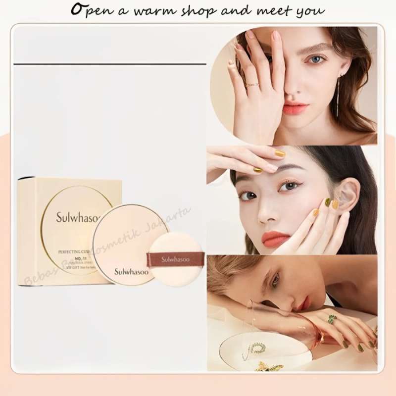 Promo [100% Ori] Sulwhasoo Perfecting Cushion Foundation EX 5g SPF50 ...