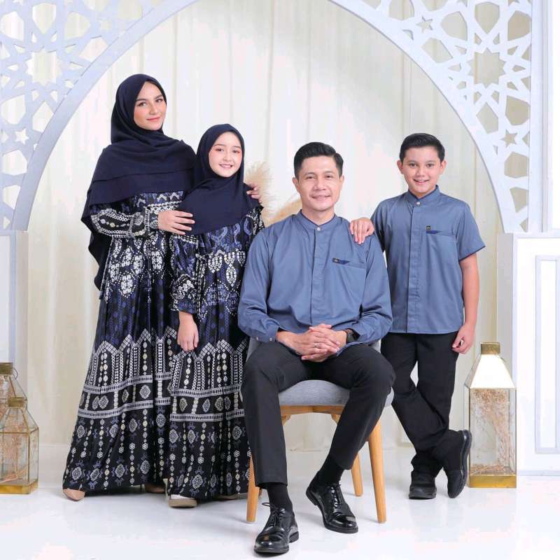 Jual SARIMBIT FAMILY RAYA HAWA FUKU NAVY MICHAN SERAGAM KELUARGA - XXL ...