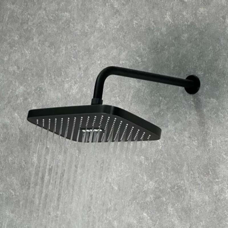 Promo SHOWER HEAD TIANG KEPALA PANCURAN KAMAR MANDI HITAM MINIMALIS ...