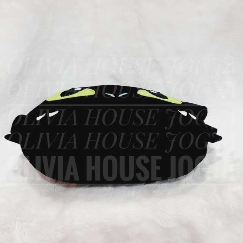 Promo Bantal Toothless How to Train Hitam Bantal Naga Hitam Toothles ...