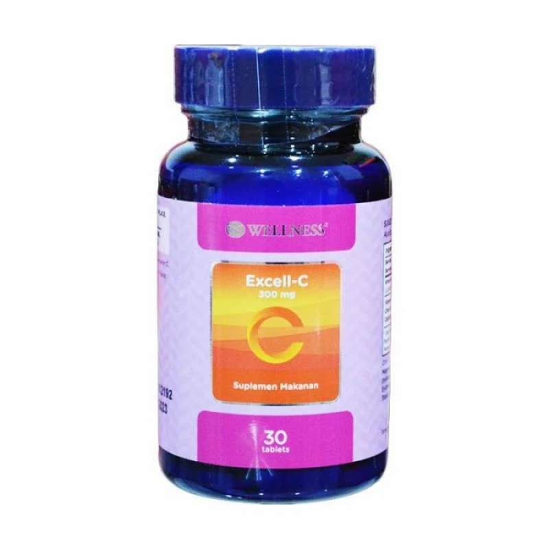 Promo Wellness Excell C 300mg 30 Tablets Vitamin C Suplemen Makanan ...