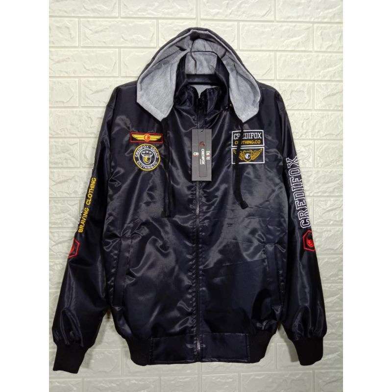 Jual CREDIFOX Jaket bomber pria original casual /jacket motor touring ...