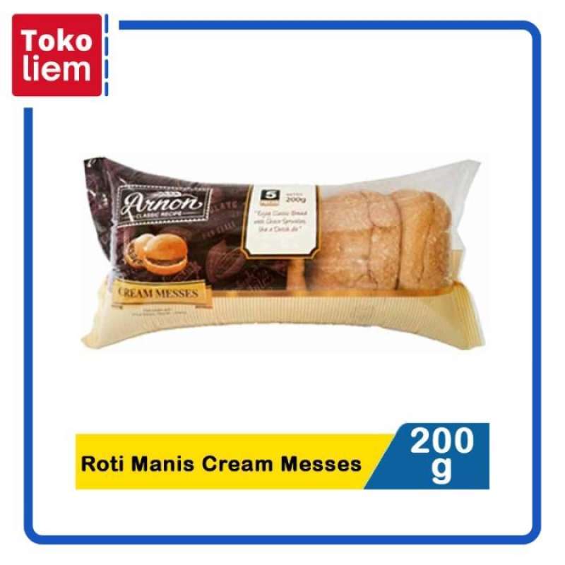Jual Arnon Roti Manis 5'S Cream Messes 200G di Seller Toko Liem ...