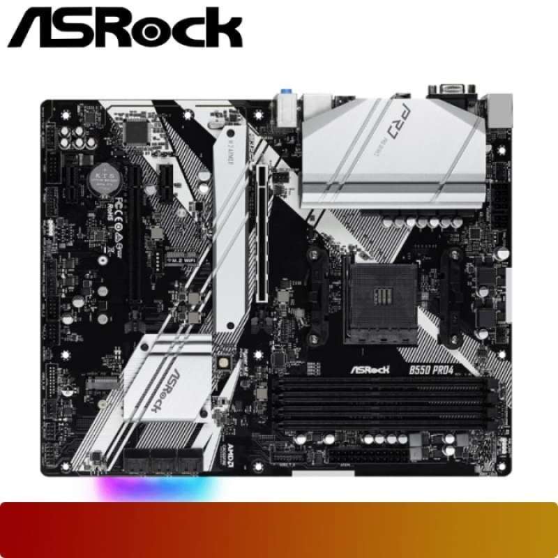 Jual Motherboard Asrock - B550 Pro4 Ryzen Am4 Atx Form Factor Di Seller ...