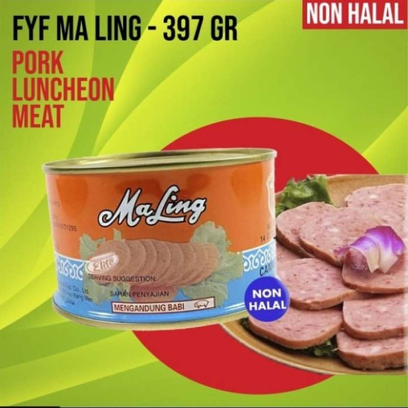 Promo Maling Pork Luncheong Meat Kaleng 397gr FYF (daging ham babi ...