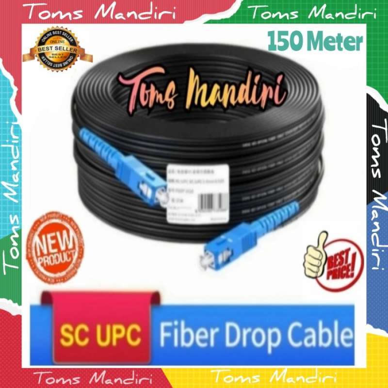 Promo Drop Cable Fiber Optic Sc/upc - Sc/upc Single Simplex Outdoor ...