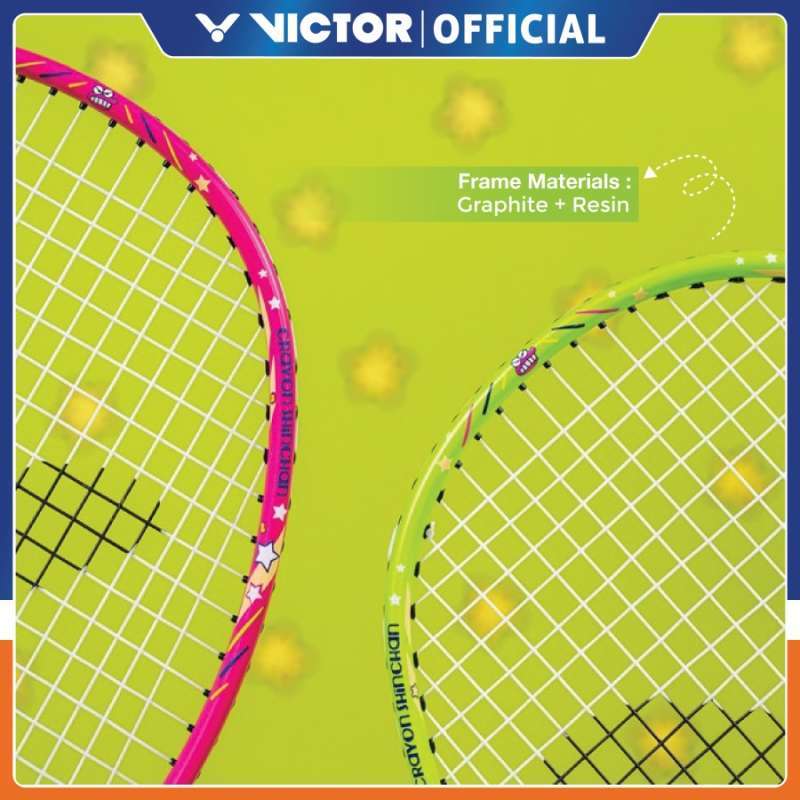 Jual Raket Badminton Limited Edition Victor X Crayon Shinchan Ars-cs ...