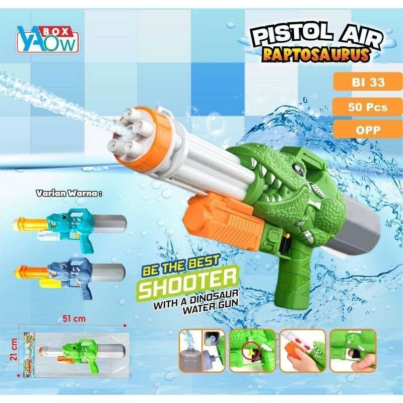 Jual Mainan Anak Pistol Air Pompa Besar Tembakan Air Water Gun Jumbo di ...
