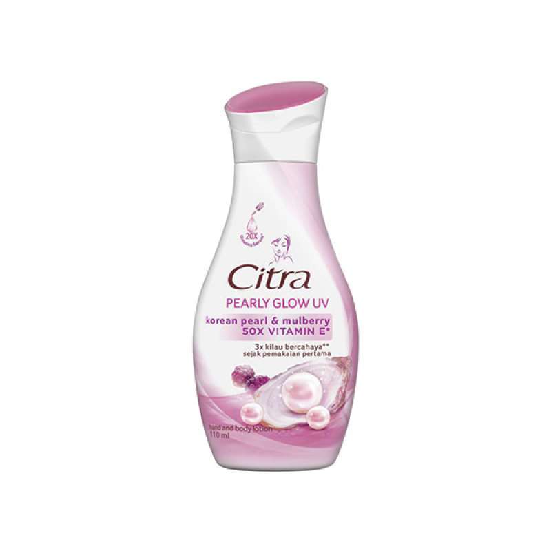 Jual Citra Hand Body Lotion Pearly White Uv 120ml Di Seller Hypermart ...