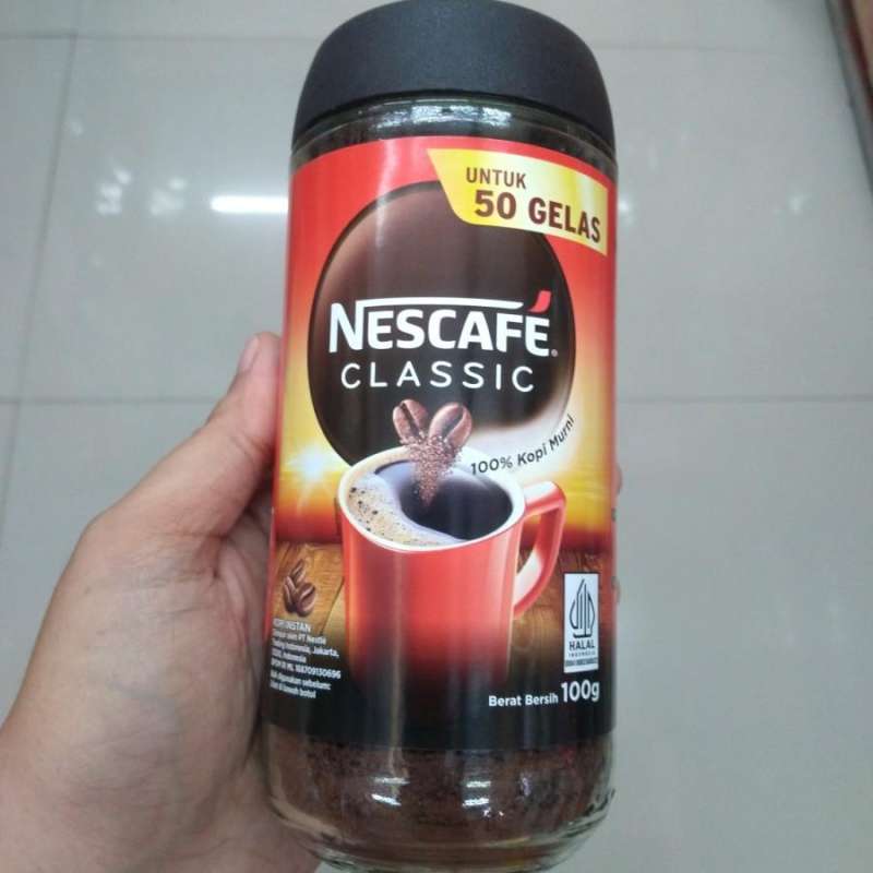 Jual Nescafe Classic Lampung Robusta Blend Jar-200gr-100gr-kopi Murni ...