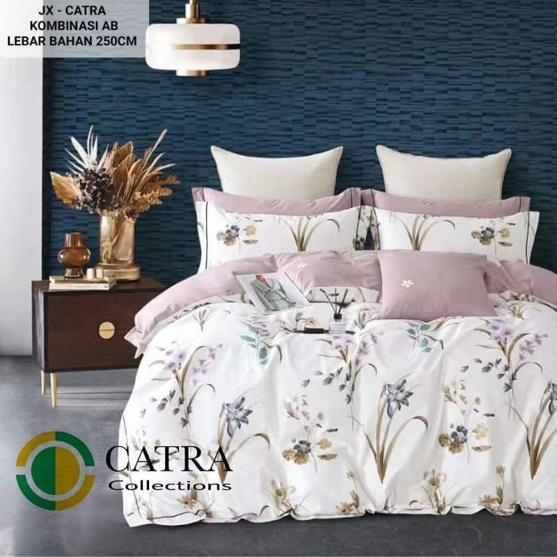 Jual Sepre Katun Lokal Catra 40 Nuansa Bunga Warna Pastel Super Cantik ...