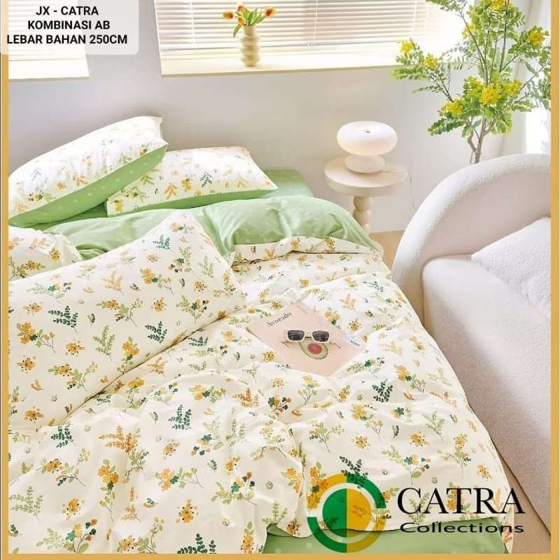 Jual Sepre Katun Lokal Catra 40 Nuansa Bunga Warna Pastel Super Cantik ...