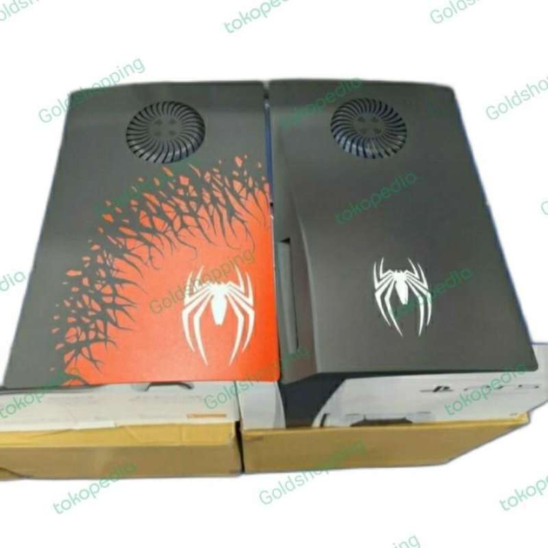 Jual Covers Console Disc Spiderman Ps5/ Console Covers Disc Spiderman ...