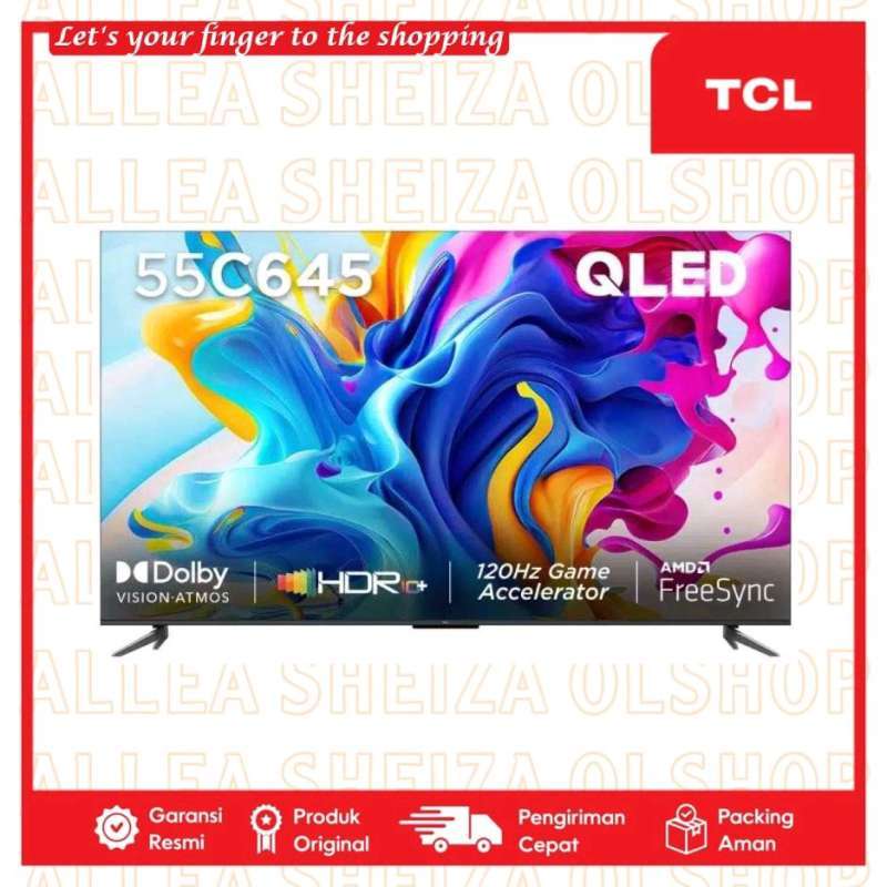Jual Tcl 55c645 Qled Uhd 4k Smart Google Tv W/ Dolby Atmos & Vision 55 Inch 55 C645 Di Seller ...