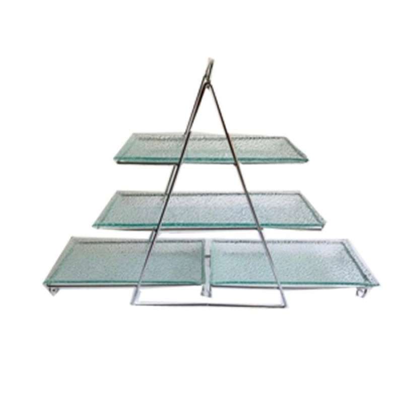 Promo VIERA SERVING TRAY PIRING BUAH KUE SET SUSUN RAK TMS Saji Wadah Nampan Diskon 23% di ...