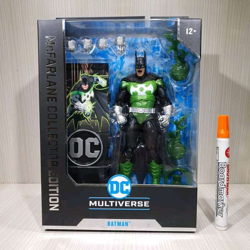 Jual Mainan Action Figure Batman Duke Thomas Mcfarlane Batman Green ...