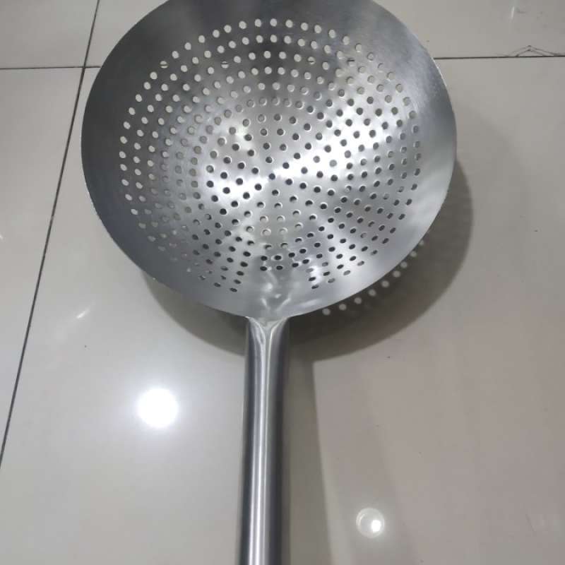 Jual Saringan Serokan Gorengan Stainless Bolong Bolong Di Seller Ruji ...