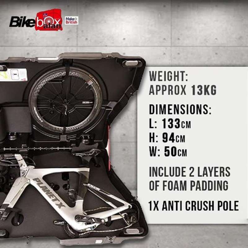 Jual Bike Box Alan Triathlon Aero Easyfit Tas Koper Sepeda Roadbike Di ...