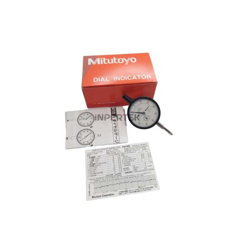 Promo Paket Dial Indicator MITUTOYO 2046A + Magnetic Base 7010S-10 Stand Gauge Indikator Set ...